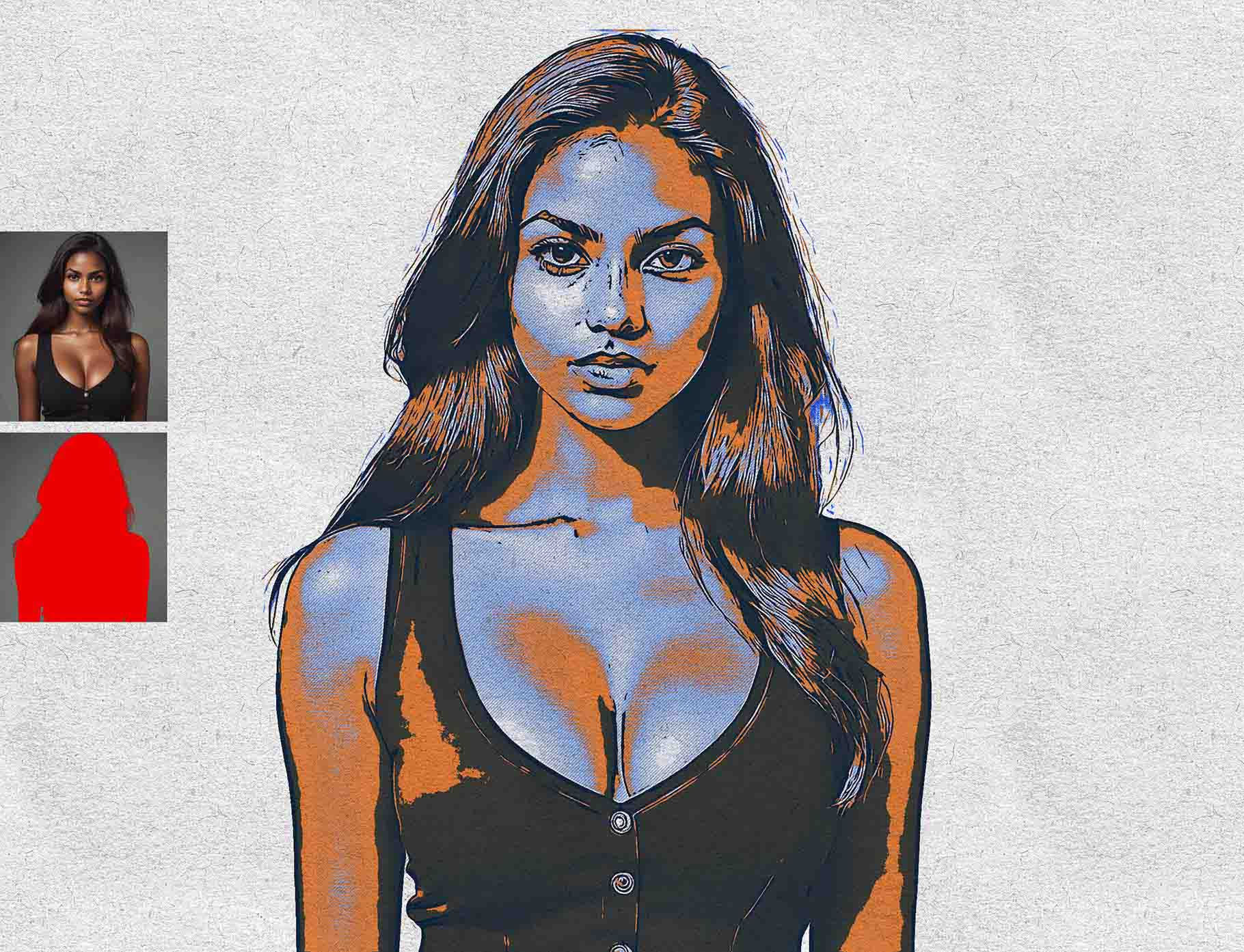 Photoshop Action - Vector Creator Photoshop Action