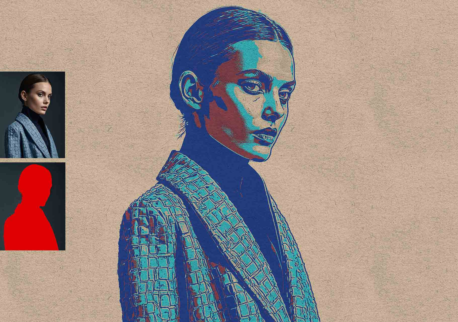 Photoshop Action - Vector Creator Photoshop Action