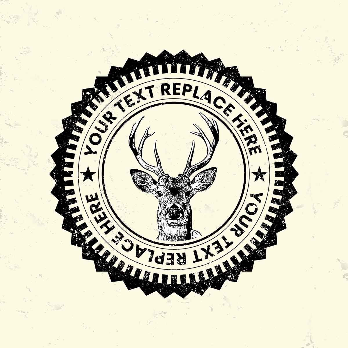 Photoshop Action - Rubber Stamp Generator