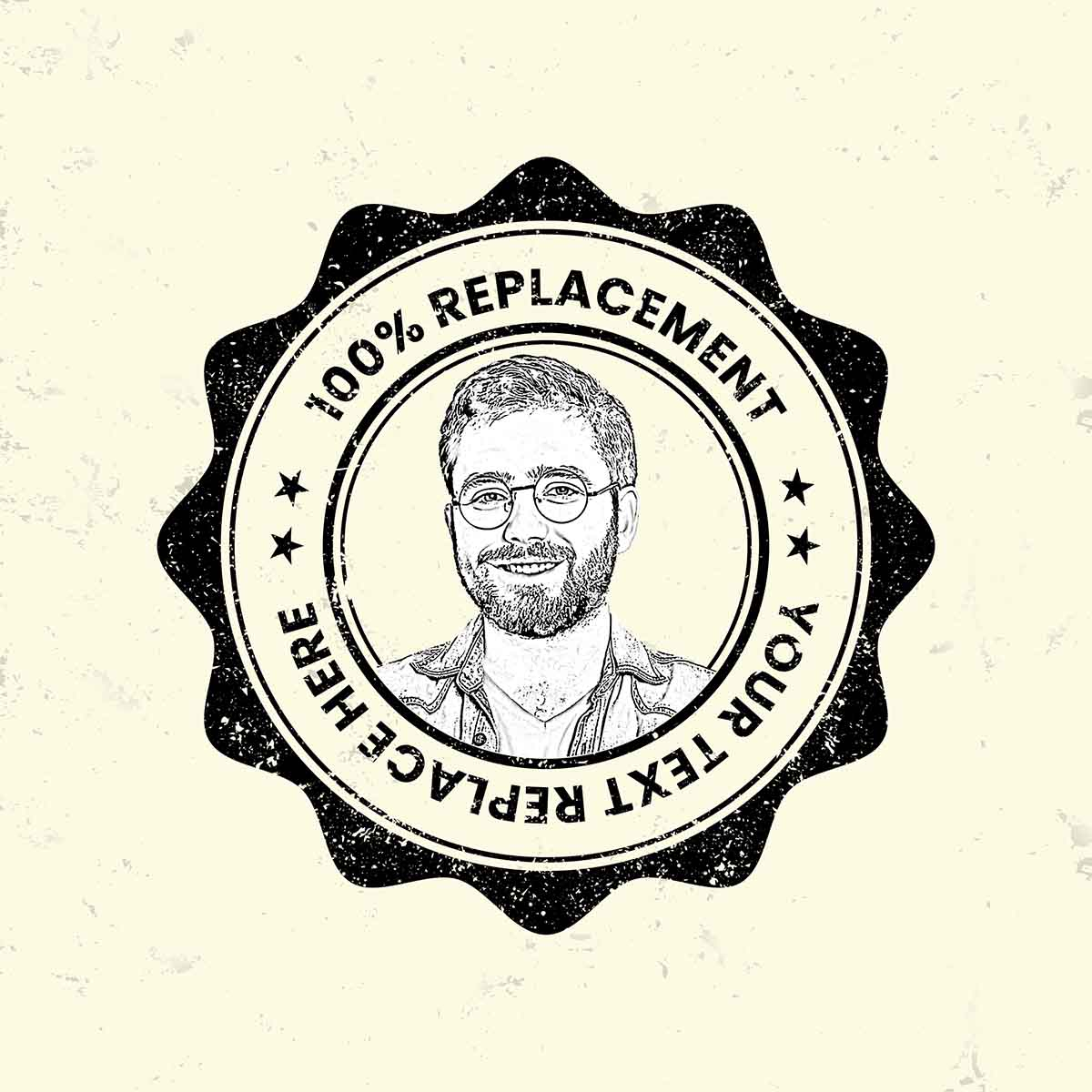 Photoshop Action - Rubber Stamp Generator